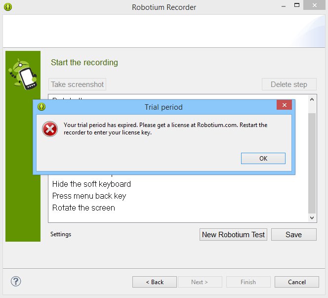 How To Record Your Android Tests With Robotium Recorder