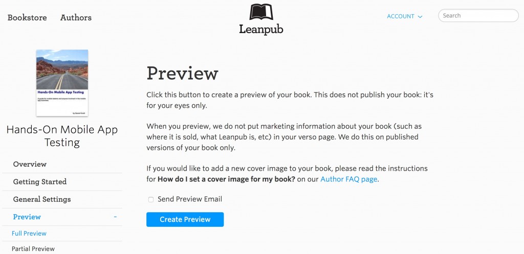 Preview Leanpub - Adventures in QA - Adventures in QA